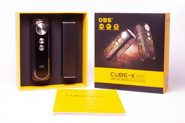 Test : Box Cube X par OBS - Cigarette electronique recherche